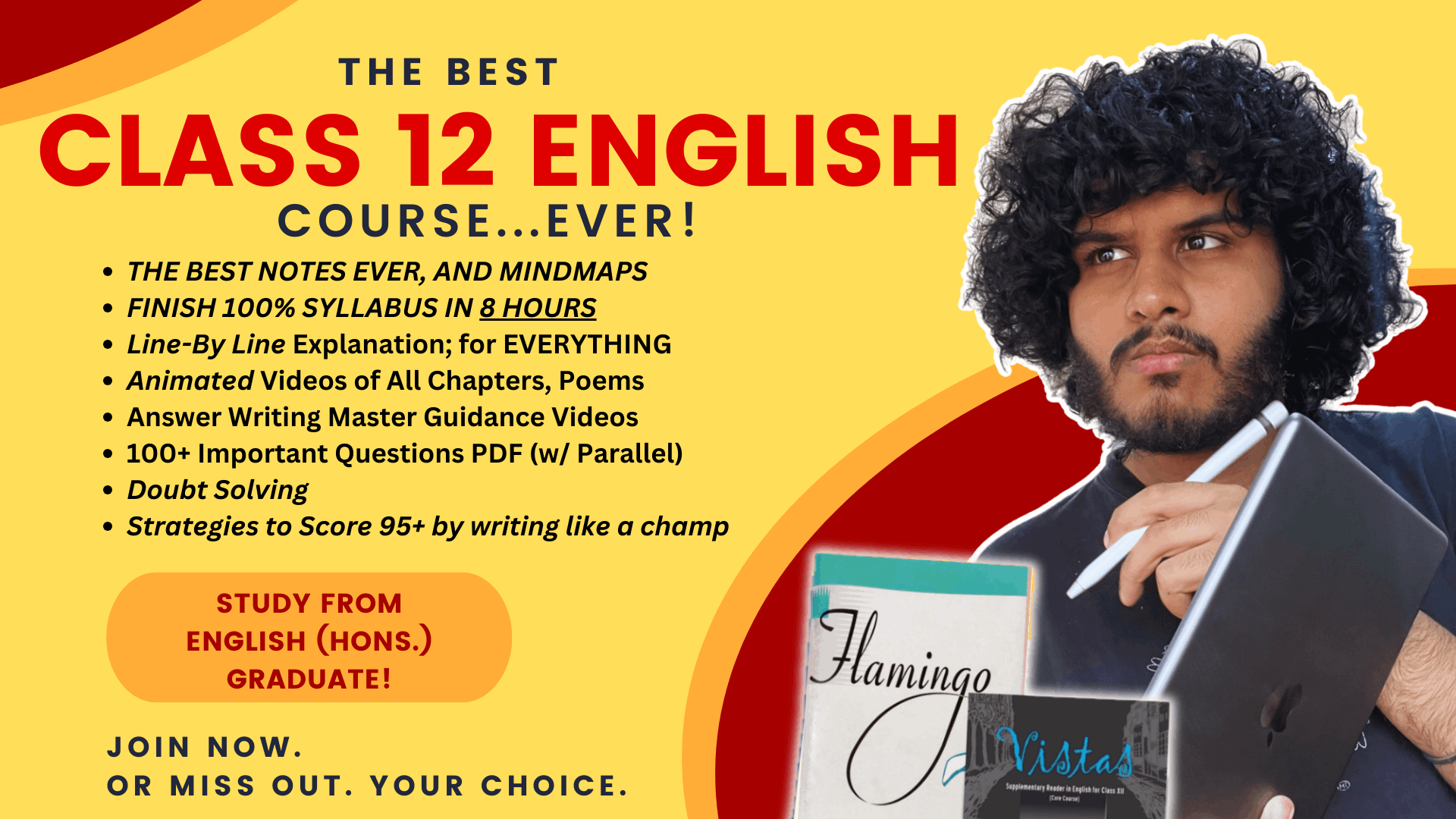 Class 12 English Crash Course: PRO MAX Crash Course [SHORTCUT COURSE]