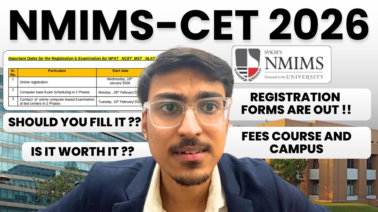NMIMS CET 2026 | EXAM AND ADMISSION PROCESS