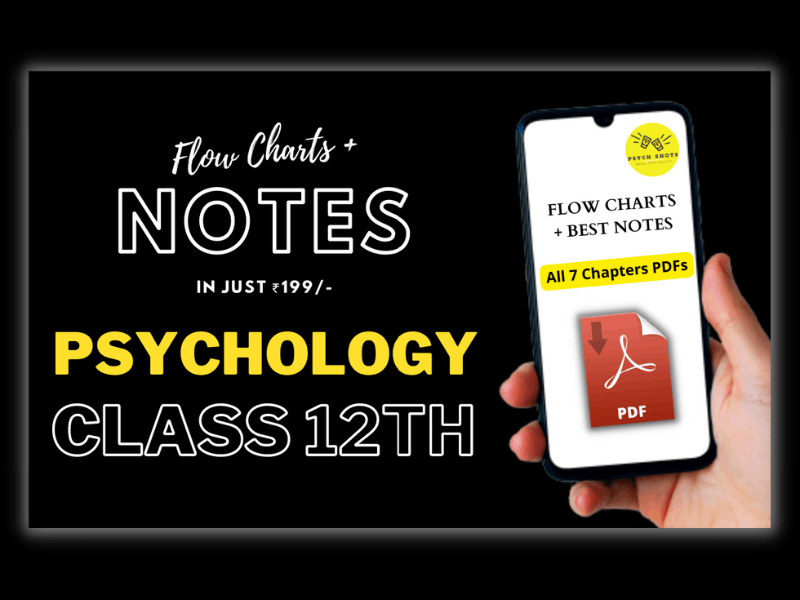 Download Notes | Psychology Class 11 & 12 | Psych Shots