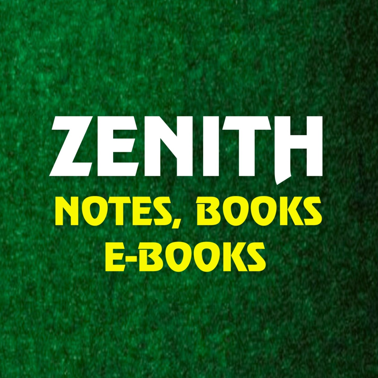 for zenith notes & e books